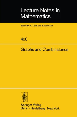 Graphs and Combinatorics | SpringerLink