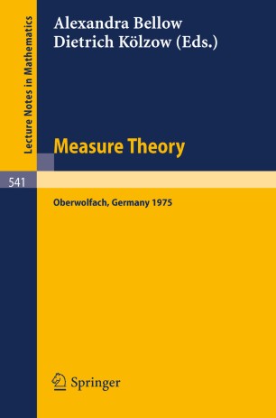 Measure Theory | SpringerLink