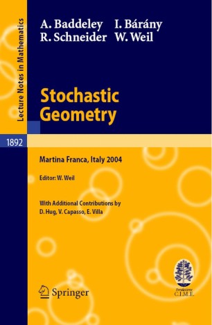Stochastic Geometry | SpringerLink