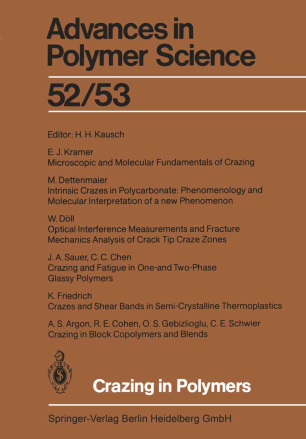 Crazing in Polymers | SpringerLink