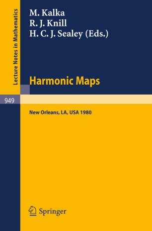 Harmonic Maps | SpringerLink