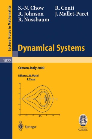 Dynamical Systems | SpringerLink