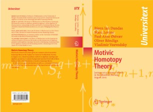 Motivic Homotopy Theory | SpringerLink