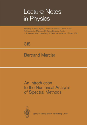 An Introduction to the Numerical Analysis of Spectral Methods ...