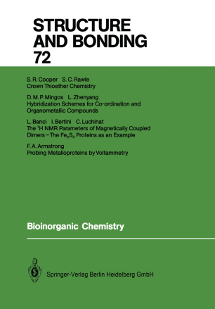 Bioinorganic Chemistry | SpringerLink