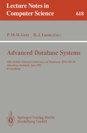 Advanced Database Systems | SpringerLink