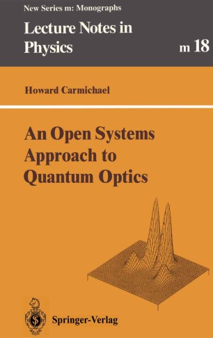 An Open Systems Approach to Quantum Optics | SpringerLink