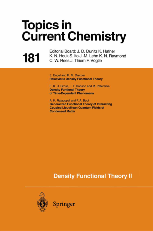 Density Functional Theory II | SpringerLink