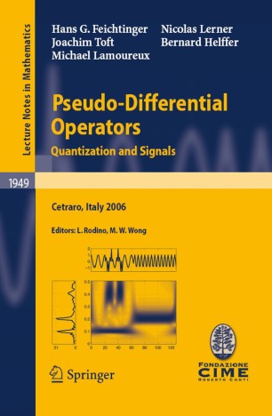 Pseudo-Differential Operators | SpringerLink