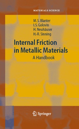 Internal Friction in Metallic Materials | SpringerLink