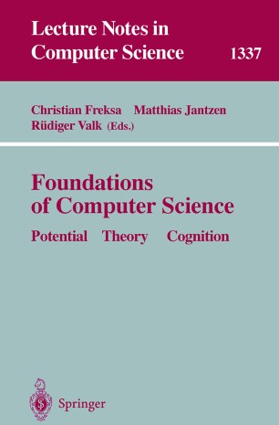 Foundations of Computer Science | SpringerLink
