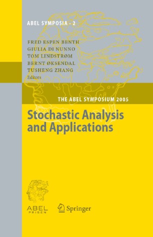 Stochastic Analysis and Applications | SpringerLink