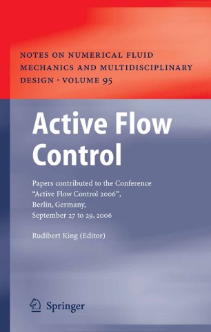 Active Flow Control | SpringerLink