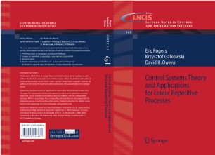Control Systems Theory and Applications for Linear Repetitive Processes ...