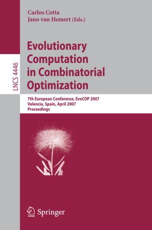 Evolutionary Computation in Combinatorial Optimization | SpringerLink