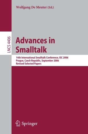 Advances in Smalltalk: 14th International Smalltalk Conference, ISC ...