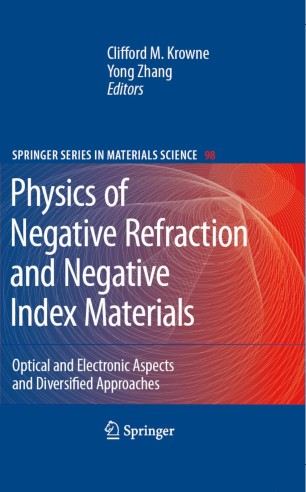 Physics of Negative Refraction and Negative Index Materials | SpringerLink