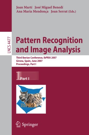 Pattern Recognition and Image Analysis | SpringerLink