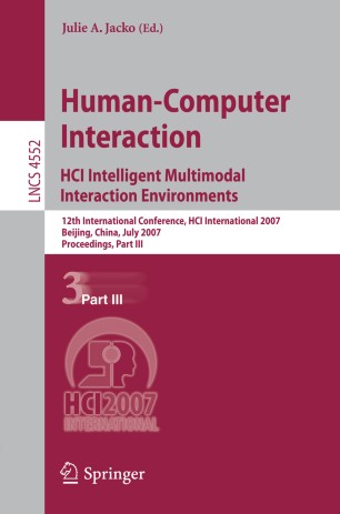 Human-Computer Interaction. HCI Intelligent Multimodal Interaction ...
