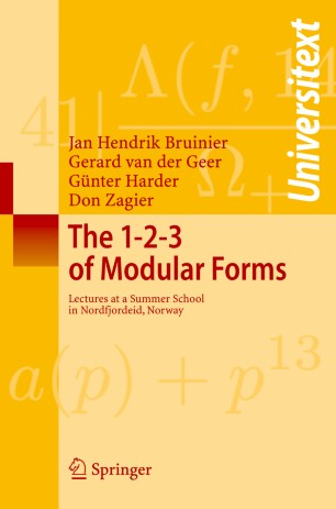 The 1-2-3 of Modular Forms | SpringerLink