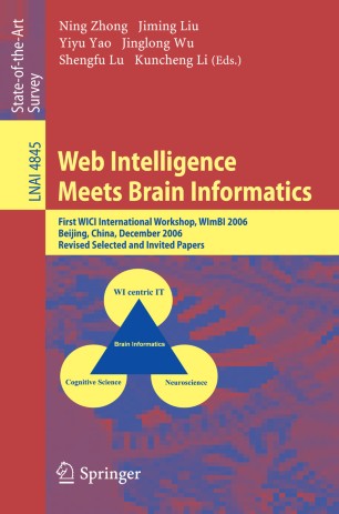 Web Intelligence Meets Brain Informatics | SpringerLink
