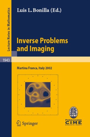 Inverse Problems and Imaging | SpringerLink