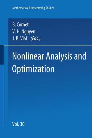 Nonlinear Analysis and Optimization | SpringerLink