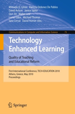 Technology Enhanced Learning. Quality of Teaching and Educational ...