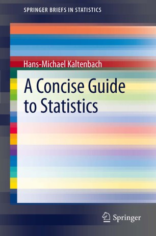 A Concise Guide to Statistics | SpringerLink