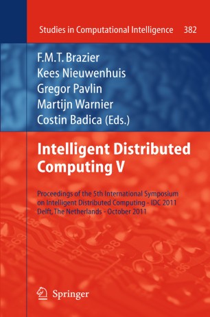 Intelligent Distributed Computing V | SpringerLink