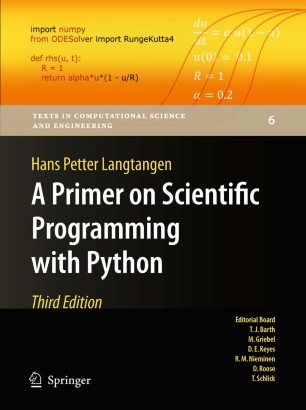 A Primer on Scientific Programming with Python | SpringerLink