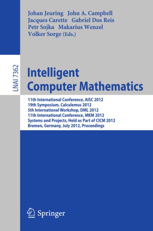 Intelligent Computer Mathematics | SpringerLink