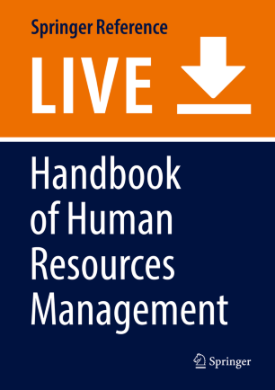 Handbook of Human Resources Management | SpringerLink