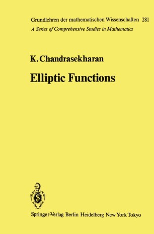 Elliptic Functions | SpringerLink