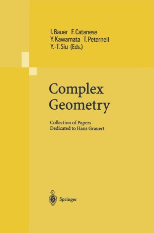 Complex Geometry | SpringerLink