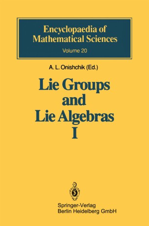 Lie Groups and Lie Algebras I | SpringerLink