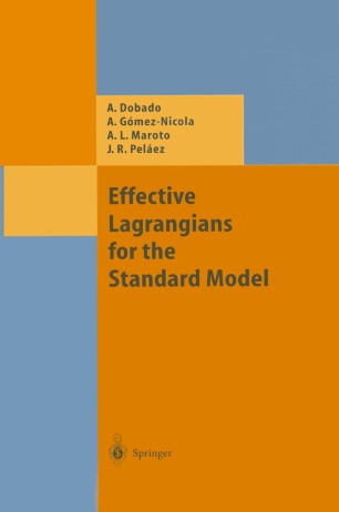 Effective Lagrangians for the Standard Model | SpringerLink