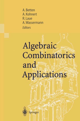 Algebraic Combinatorics and Applications | SpringerLink