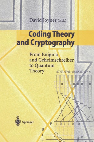 Coding Theory and Cryptography | SpringerLink