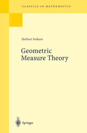 Geometric Measure Theory | SpringerLink