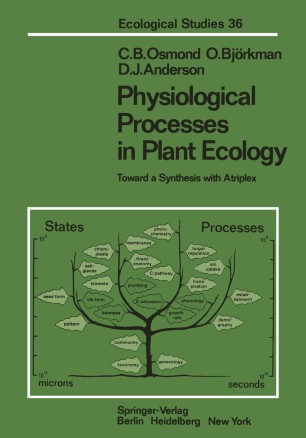 Physiological Processes in Plant Ecology | SpringerLink