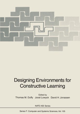 Designing Environments for Constructive Learning | SpringerLink