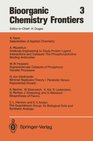 Bioorganic Chemistry Frontiers | SpringerLink