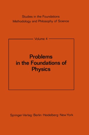 Problems in the Foundations of Physics | SpringerLink