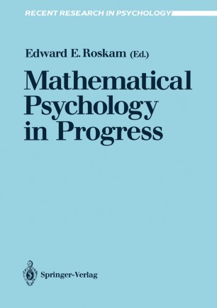 Mathematical Psychology in Progress | SpringerLink
