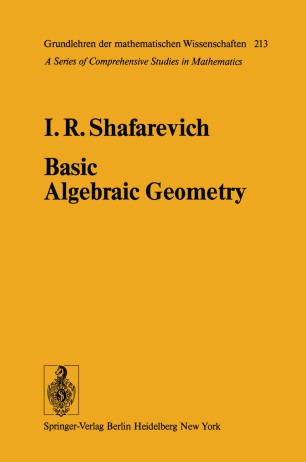 Basic Algebraic Geometry | SpringerLink