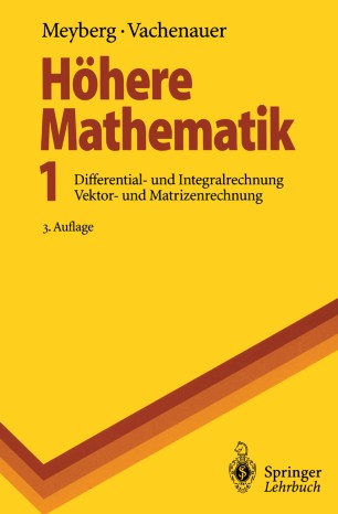 Höhere Mathematik 1 | SpringerLink