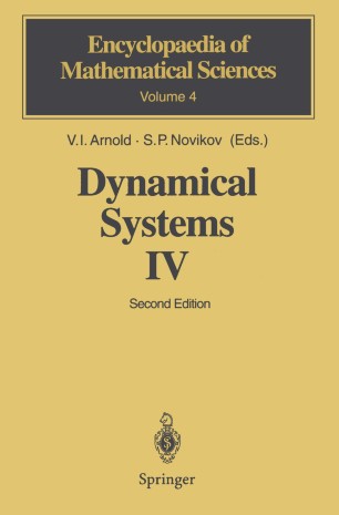 Dynamical Systems IV | SpringerLink