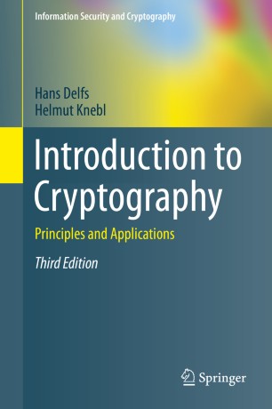 Introduction to Cryptography | SpringerLink