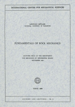 Fundamentals of Rock Mechanics | SpringerLink